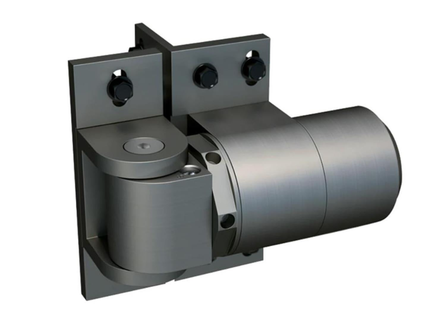 SureClose ReadyFit Hinge/Closer (Safety Model)- Aluminum Brackets 7410 ...